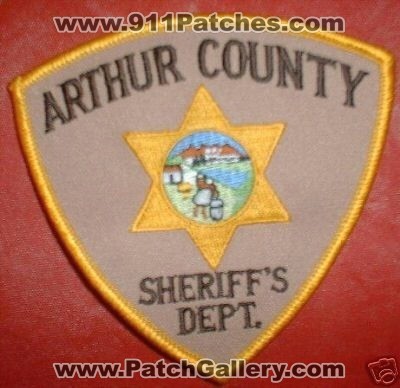 Nebraska - Arthur County Sheriff's Department (Nebraska) - PatchGallery.com Online Virtual Patch ...
