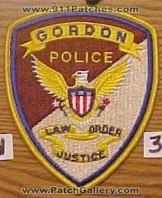 Nebraska - Gordon Police (Nebraska) - PatchGallery.com Online Virtual ...