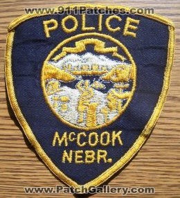 Nebraska - McCook Police Department (Nebraska) - PatchGallery.com ...