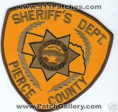 Nebraska - Pierce County Sheriff's Department (Nebraska) - PatchGallery ...