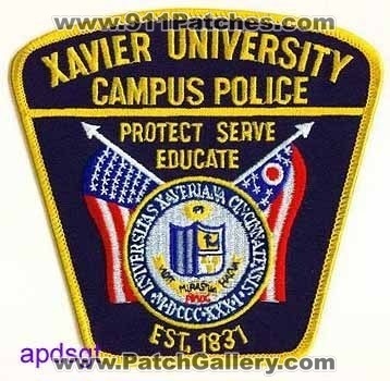 Ohio - Xavier University Campus Police (Ohio) - PatchGallery.com Online ...