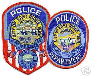 Tennessee - East Ridge Police Department (Tennessee) - PatchGallery.com ...