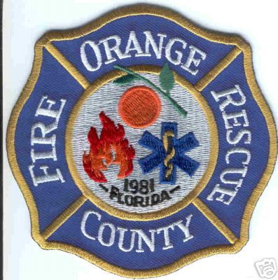 Orange County Fire Rescue Patch