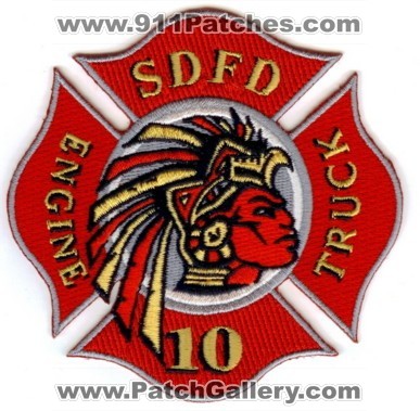 San Diego Fire Rescue Patch - beerrutracker
