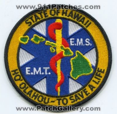 Hawaii - Hawaii State EMT (Hawaii) - PatchGallery.com Online Virtual ...